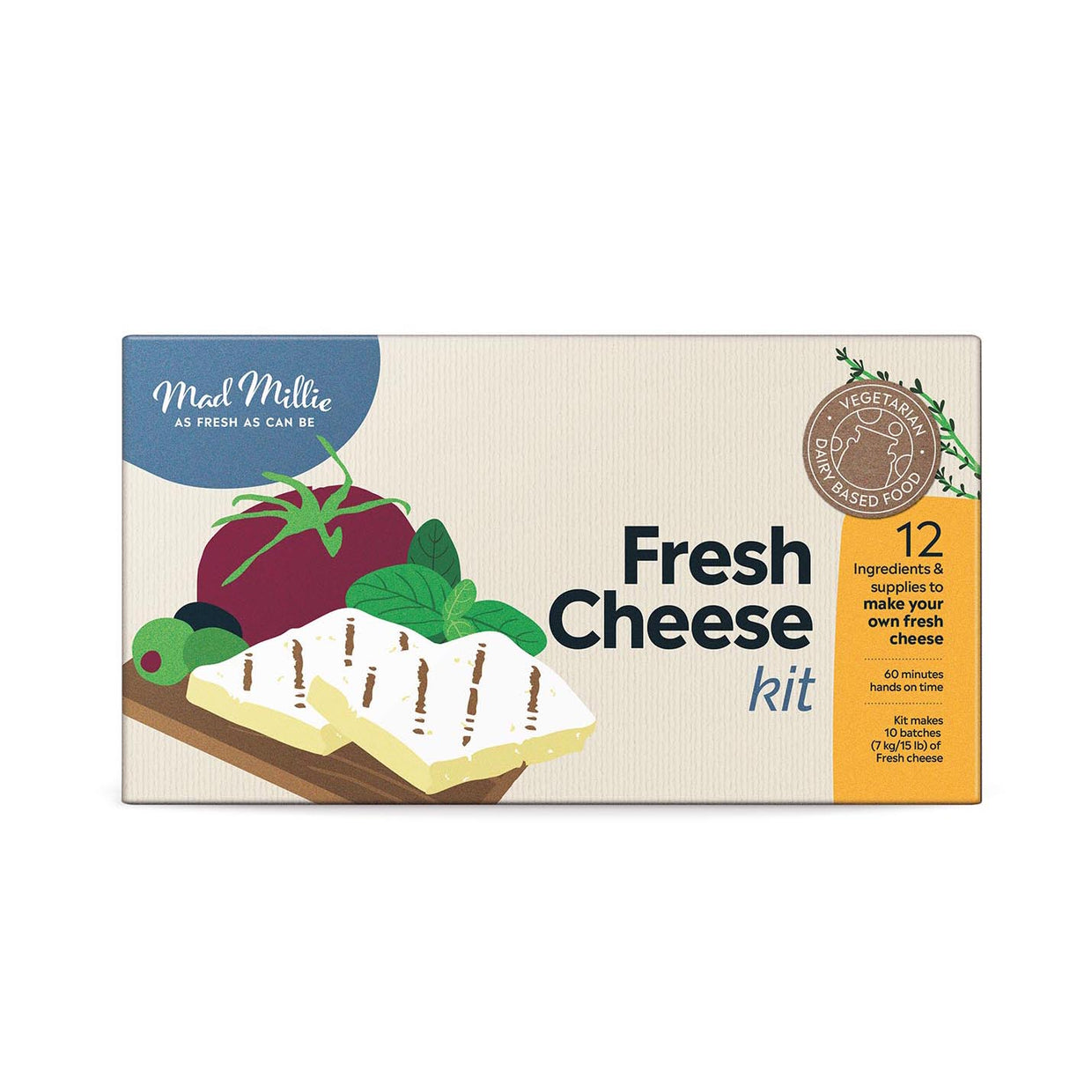 Mad Millie Fresh Cheese Kit – MadMillie AU